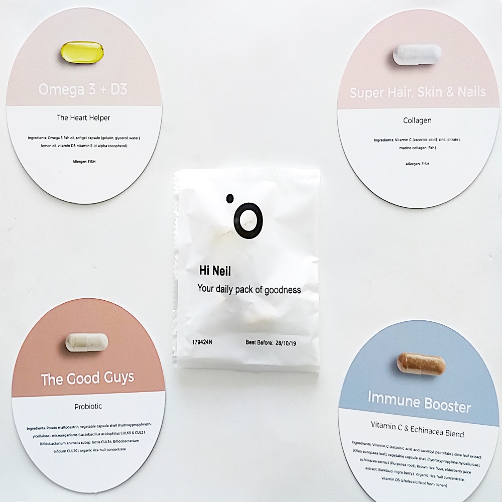 Personalised Vitamins From Vive Wellness.