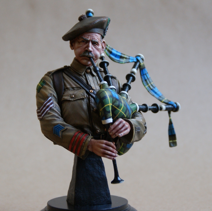 MY mini WORLD: PIPE SERGEANT WW1 - GORDON HIGHLANDERS - GREAT BRITAIN ...