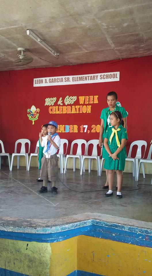 Leon A. Garcia ES: LGES celebrates BSP & GSP Week Celebration