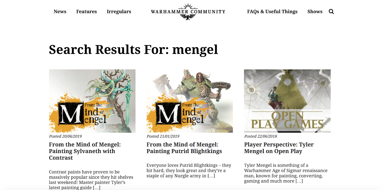 Mengel Miniatures: Mengel Miniatures Turns 5!