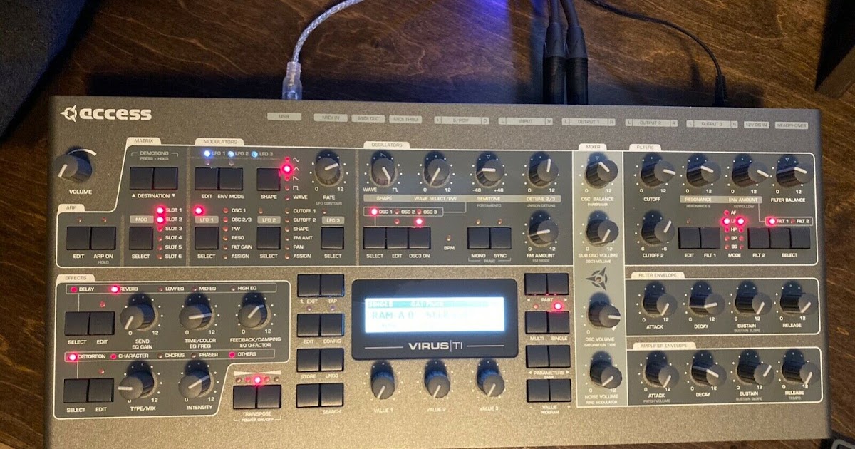 MATRIXSYNTH: Access Virus TI2 Desktop