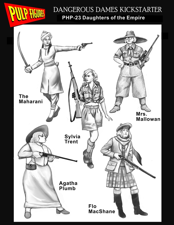 Pousse Plomb: Dangerous Dames