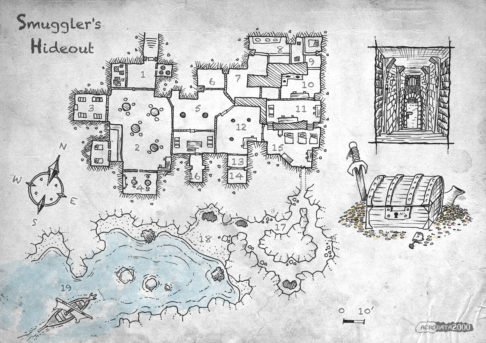 acrobata2000: Old School Smuggler's Hideout