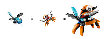 The Lego King: Lego Mixels Flurr and Kraw mix, Lunk and Jawg murp, and ...