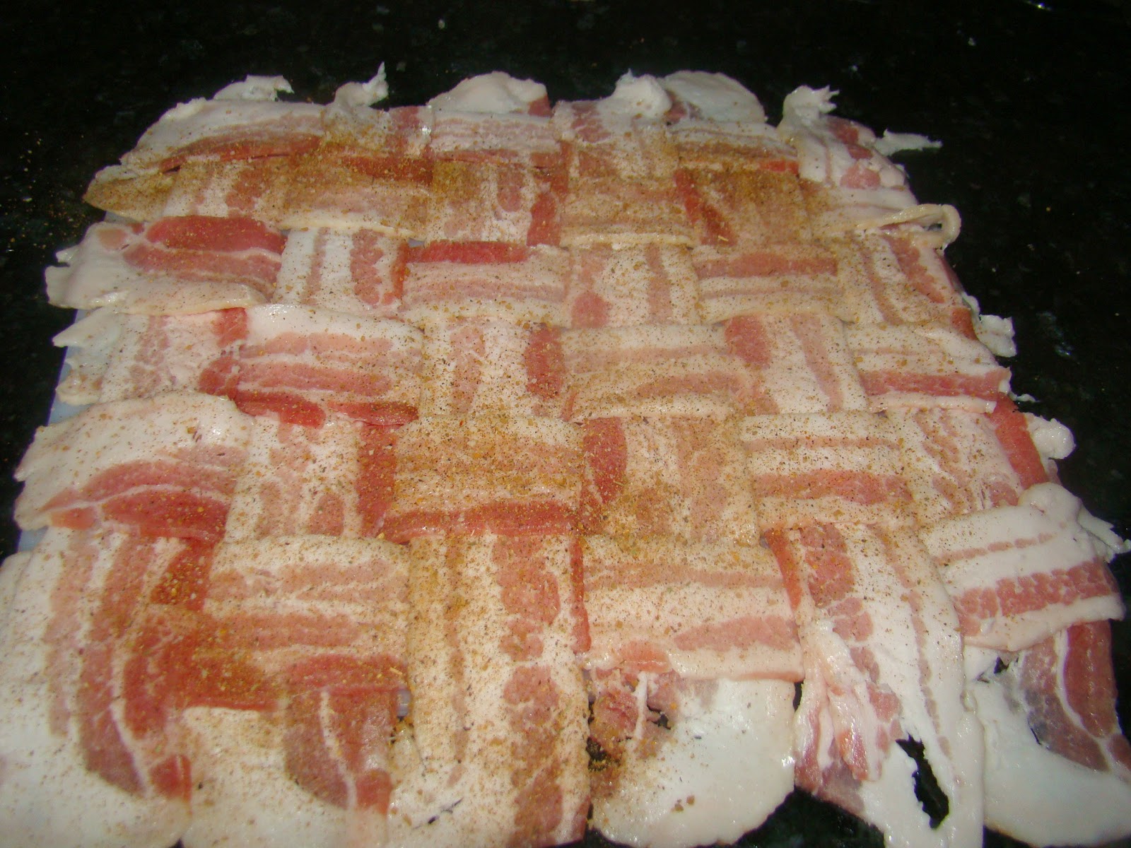 HRM CREATIVE BBQ: Bacon wrapped Rotisserie Rabbit on the BBQ