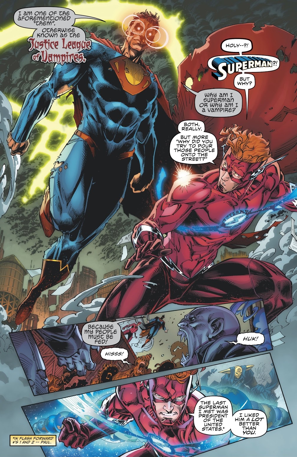 COMIC BOOK FAN AND LOVER: FLASH FORWARD # 3 – DC COMICS