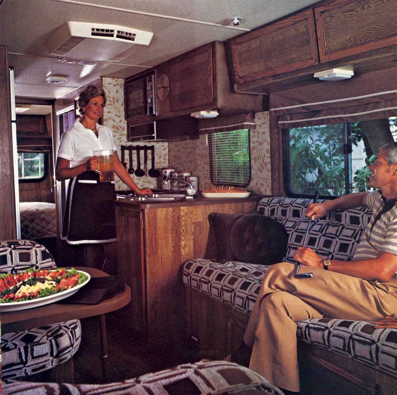 35 Cool Photos Show Interior of 1970s RVs and Motorhomes ~ Vintage Everyday