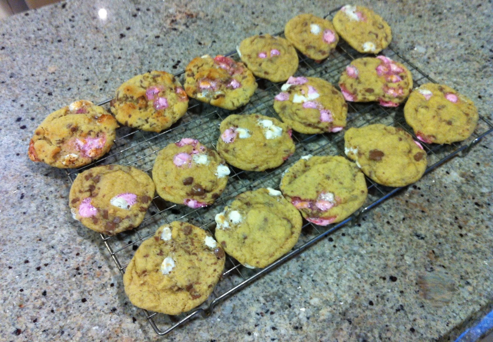 Milis: Marshmallow Malteser Cookies
