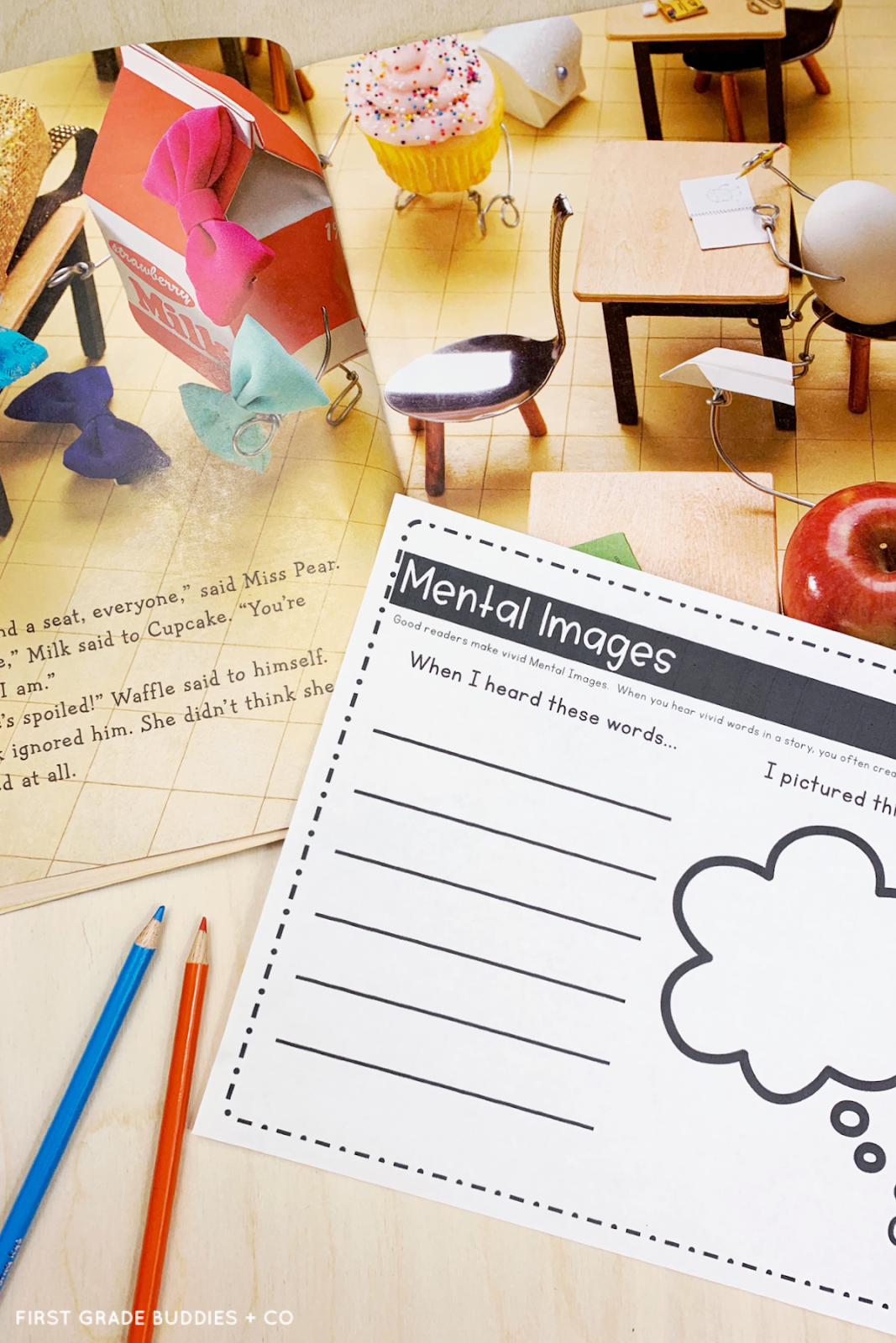 Reading Comprehension Response Sheets for ANY BOOK! | First Grade Buddies