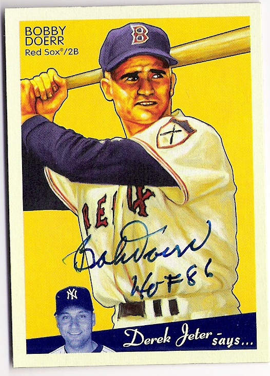 garvey cey russell lopes: bobby doerr ttm successes!