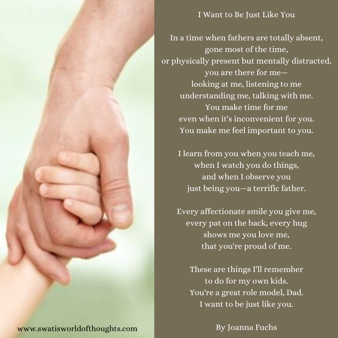 Swati's World of Thoughts: Seven Beautiful Poetries Dedicated To Father ...