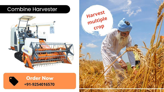 How combine harvester helps farmers?