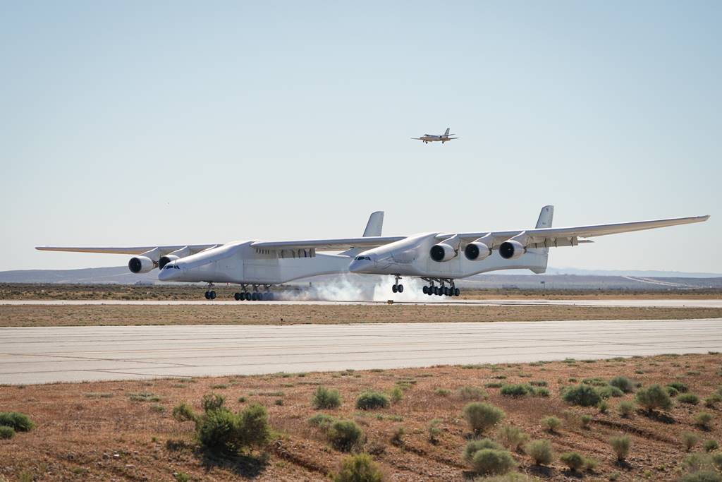 Stratolaunch completes historic first flight - Blog Before Flight ...