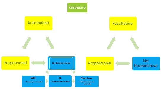 La era de los talentos y el conocimiento: REASEGUROS NO PROPORCIONAL
