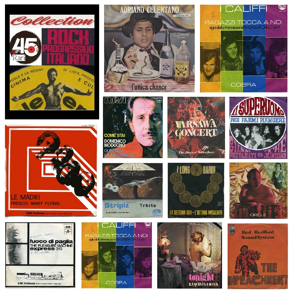 VERSO LA STRATOSFERA: Collection 45 Giri Rari Prog Rock Italiano - Vol ...