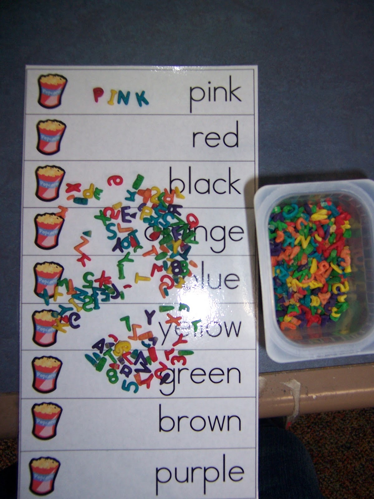 Literacy Centers- Name work/ word work