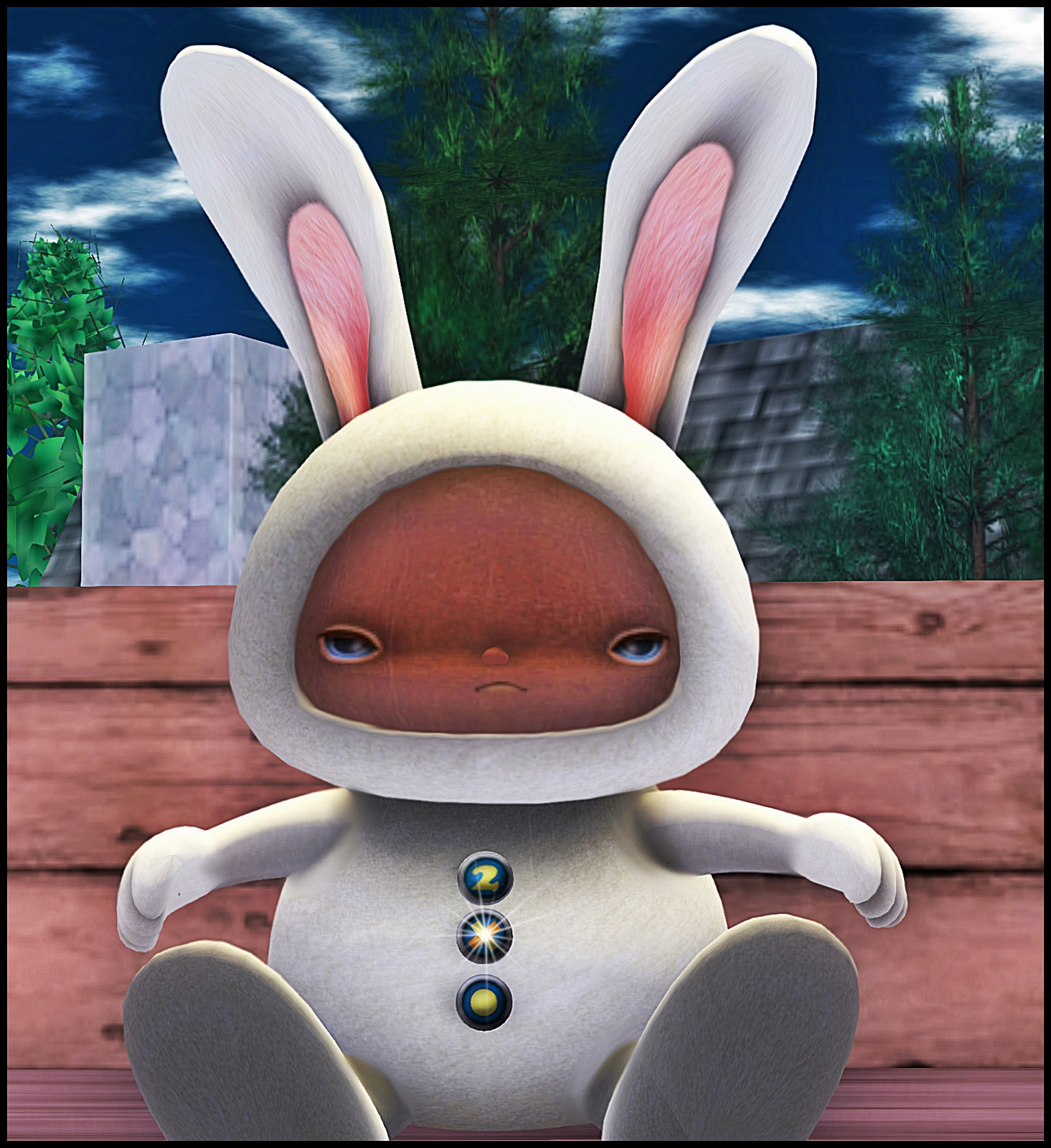 Broke By Payday: D'awww, Grumpy Bunny