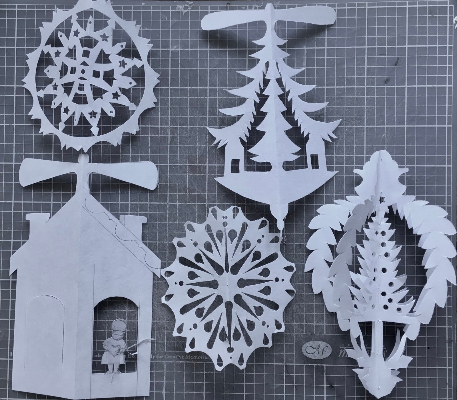 Snippety Gibbet: Christmas Scherenschnitte 2019 - Planning