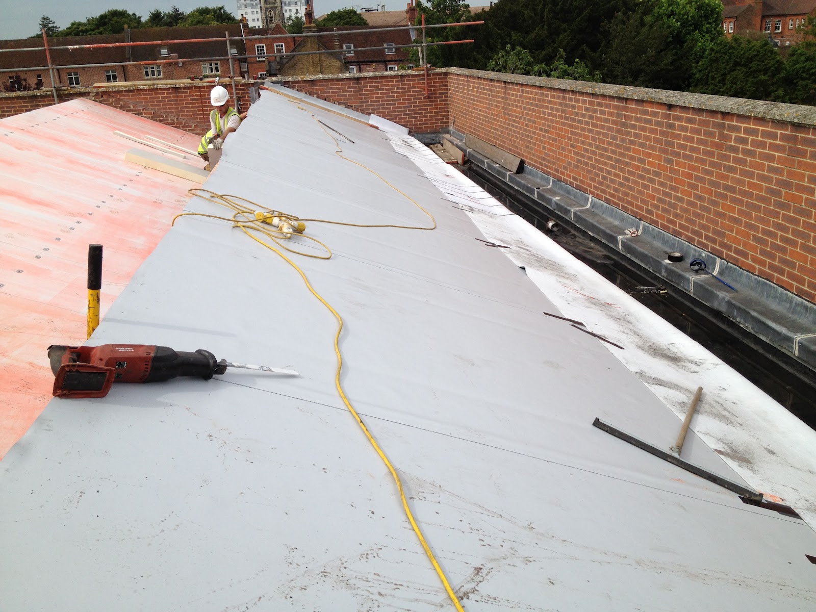Brentwood School HADC Roof: August 2012