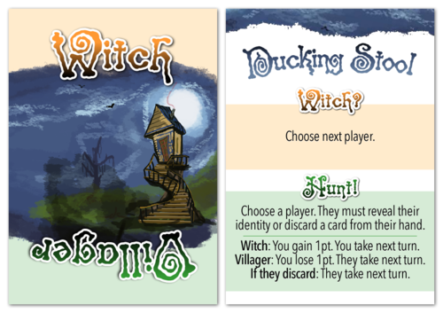 Print and Play Board Games: Witch Hunt