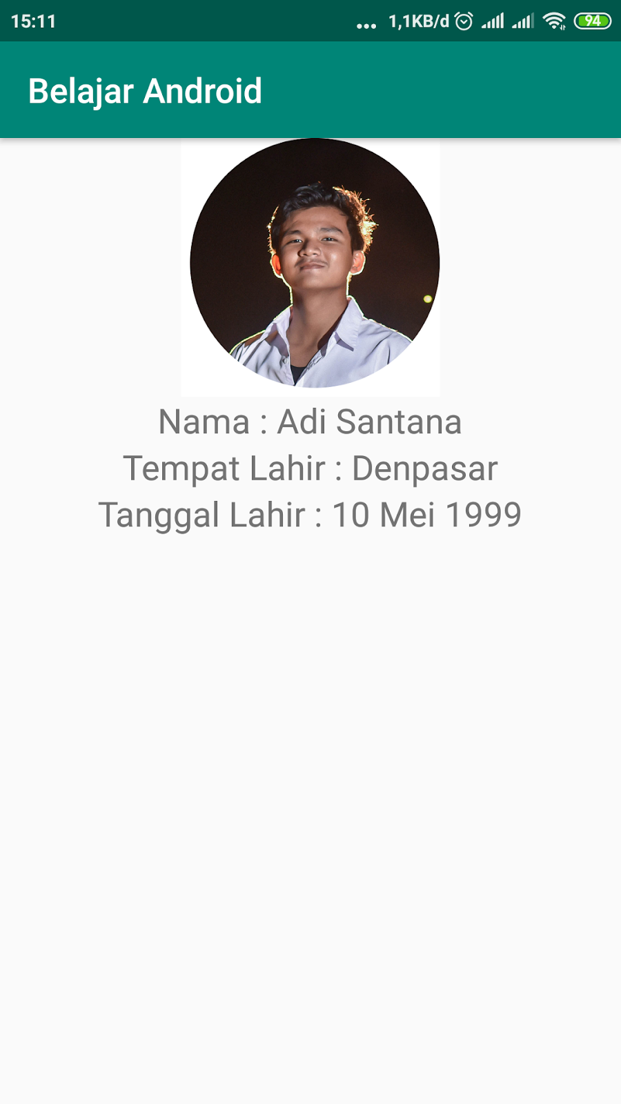 Cara Membuat Aplikasi Profile Sederhana di Android
