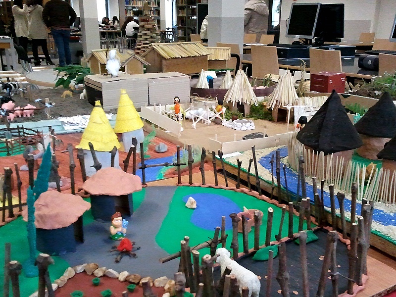 Aprender na Biblioteca: Exposição: "Aldeias Neolíticas"