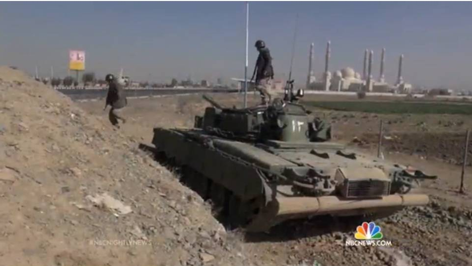 Historia y tecnología militar: Más fotos de T-80BV en Yemen