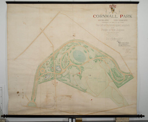 OUTPOST: Conserving the Cornwall Park Map