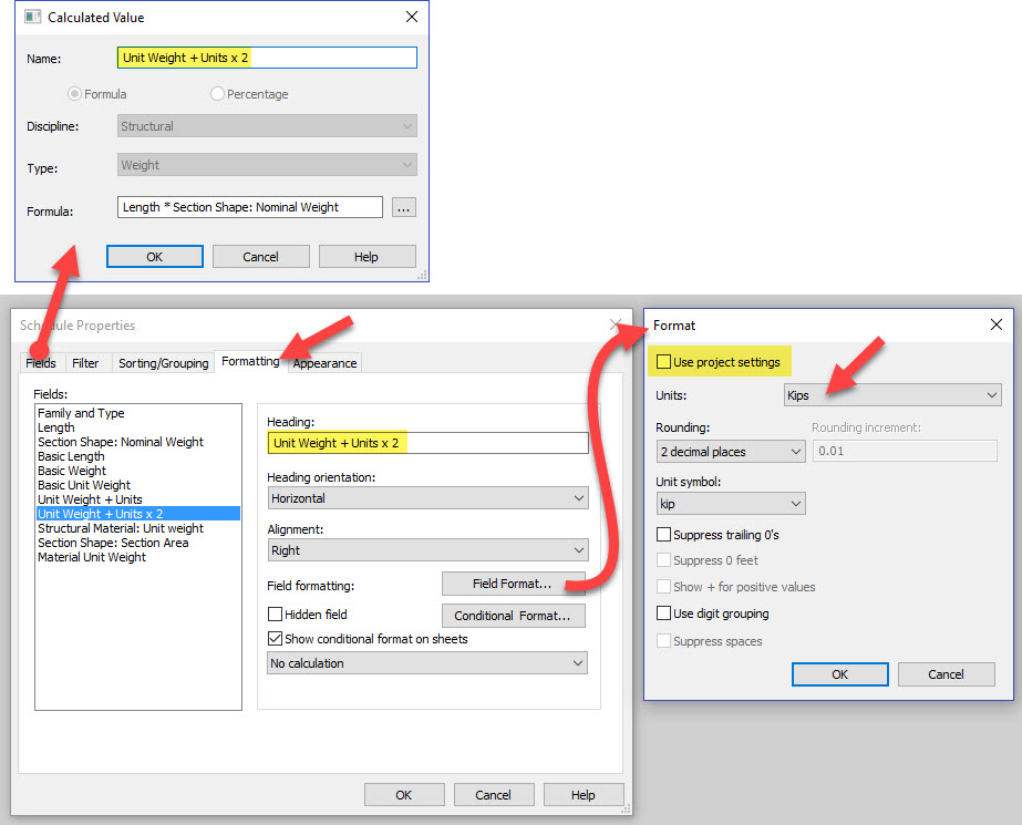BIM Chapters: Revit Parameters - Using the Correct Units - Structural ...