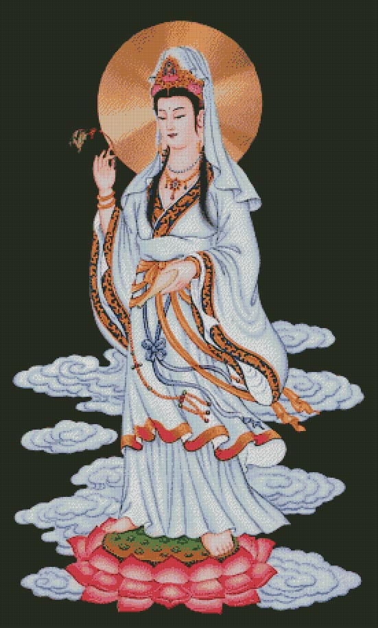 kwan im, kuan im, guan yin, kuan yin po(pho) sat - indo Kristik ...