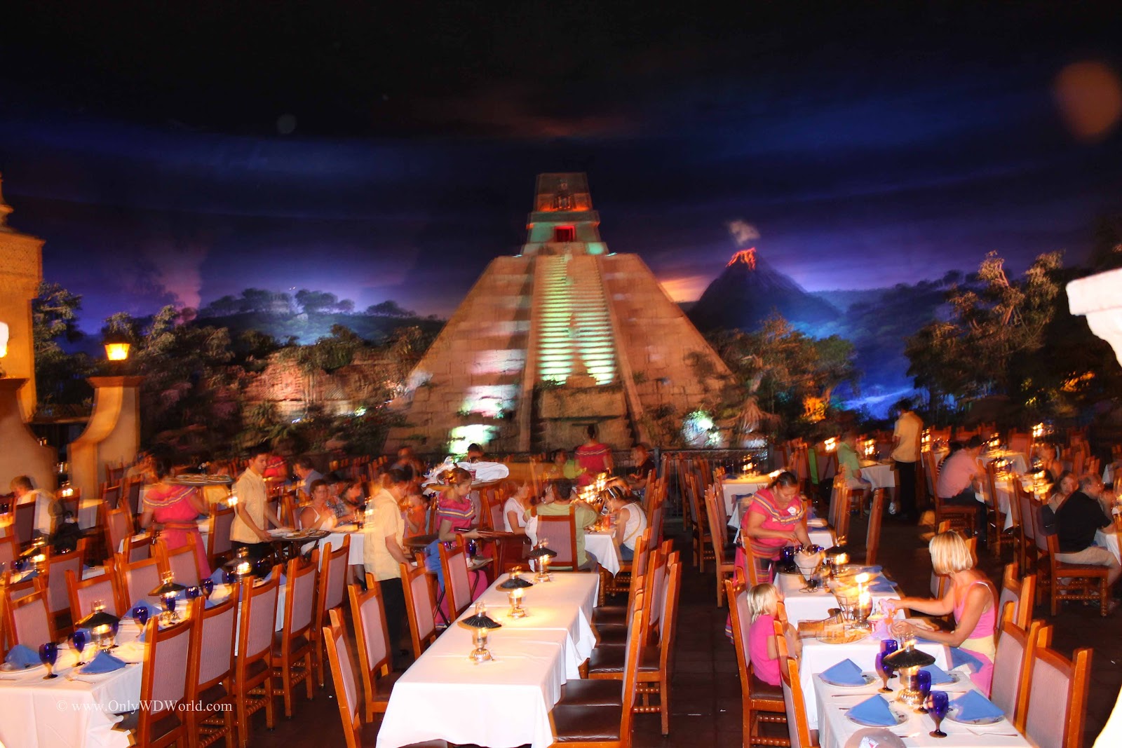 Aztec Pyramid Rules The Skyline of Epcot Mexico Pavilion | Disney World ...