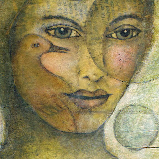 Letting in the Light: Pan Pastels, Acrylic Paint and Tea Bags Again