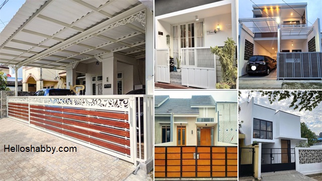 7 Inspirasi Pagar Rumah Minimalis Model Geser, Simple tapi Cantik ...