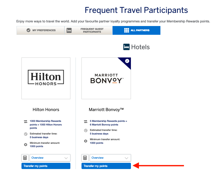 Step by step guide to converting points from your American Express ...