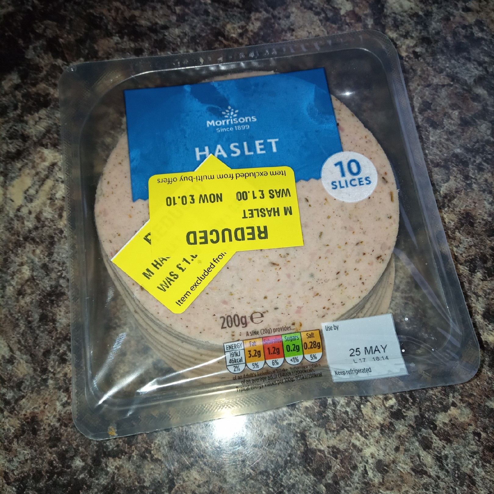 Supersupergirl's Food Reviews: [Review] Morrisons Haslet