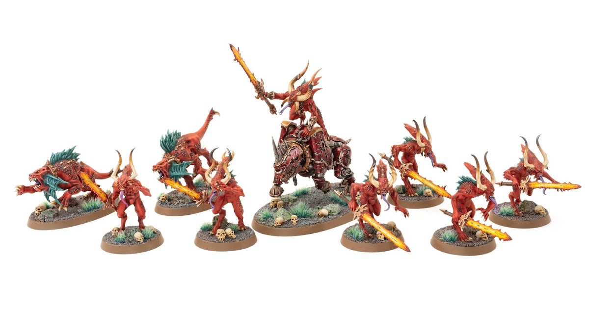 Showcase: Warcry Daemons of Khorne Warband - Tale of Painters