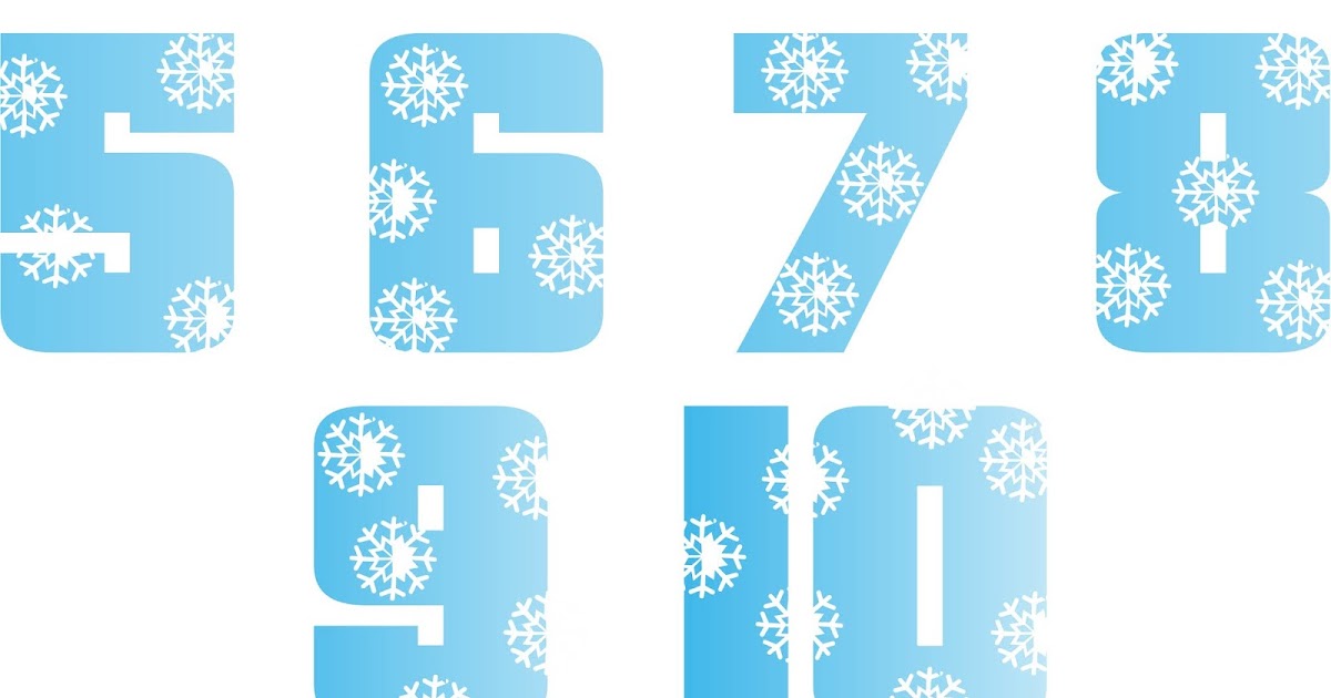 Dinero y yo: Números frozen de 1 hasta 10