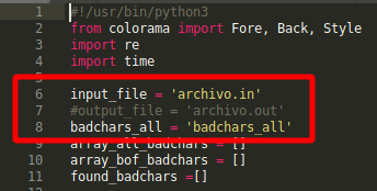 Script en Python para detectar Badchars - Find Badchars (Buffer Overflow) – Snifer@L4b's