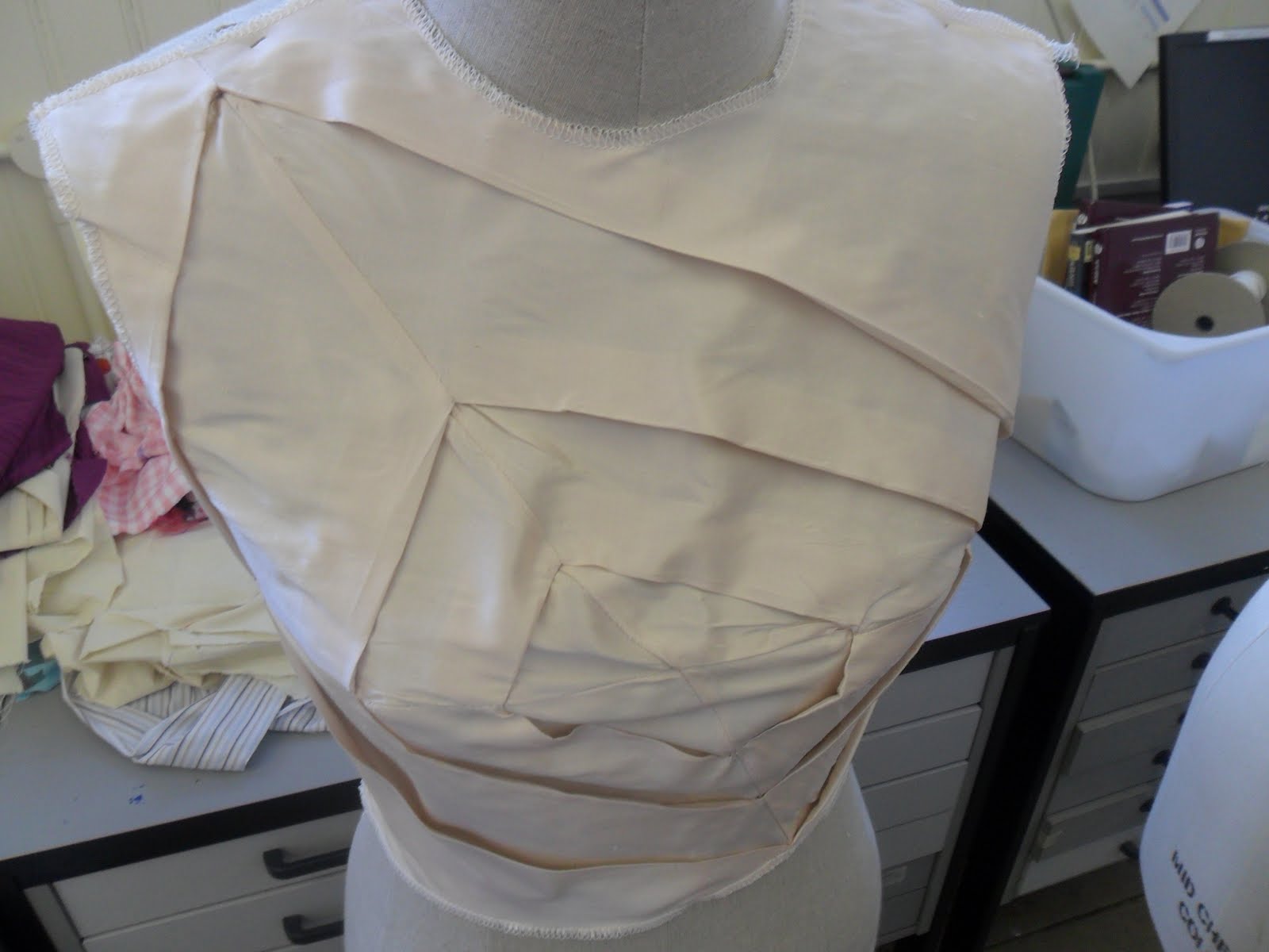 Kathryn Crank: Finished Origami Bodice