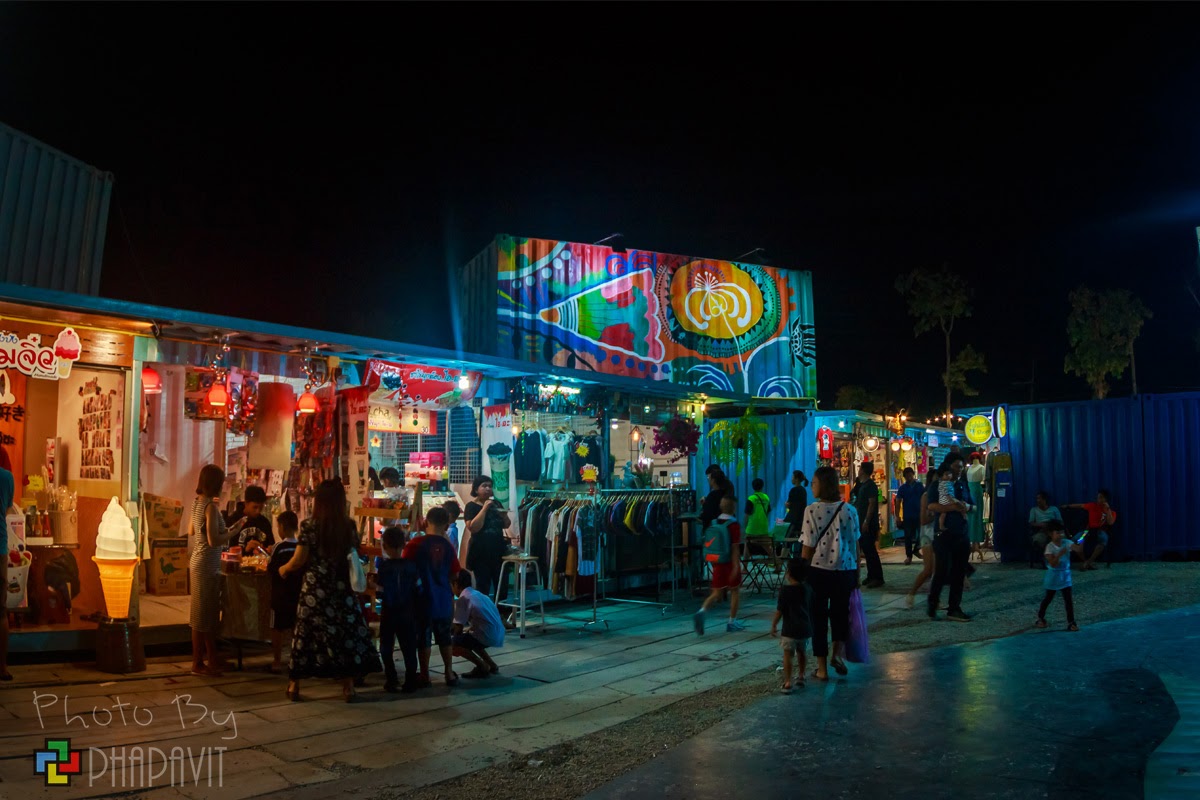 ตลาดทรีบ๊อกซ์ (Tree Box Market) - ที่เที่ยวบล็อก