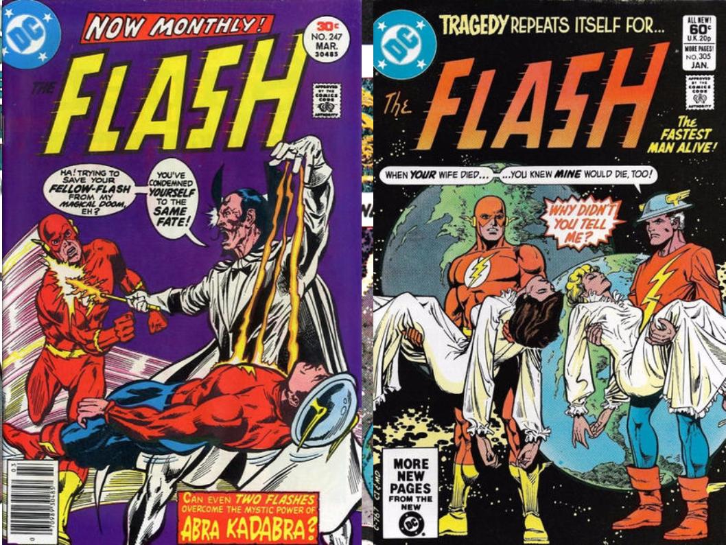 Dave's Comic Heroes Blog: Flash Crossover Multiple Issues