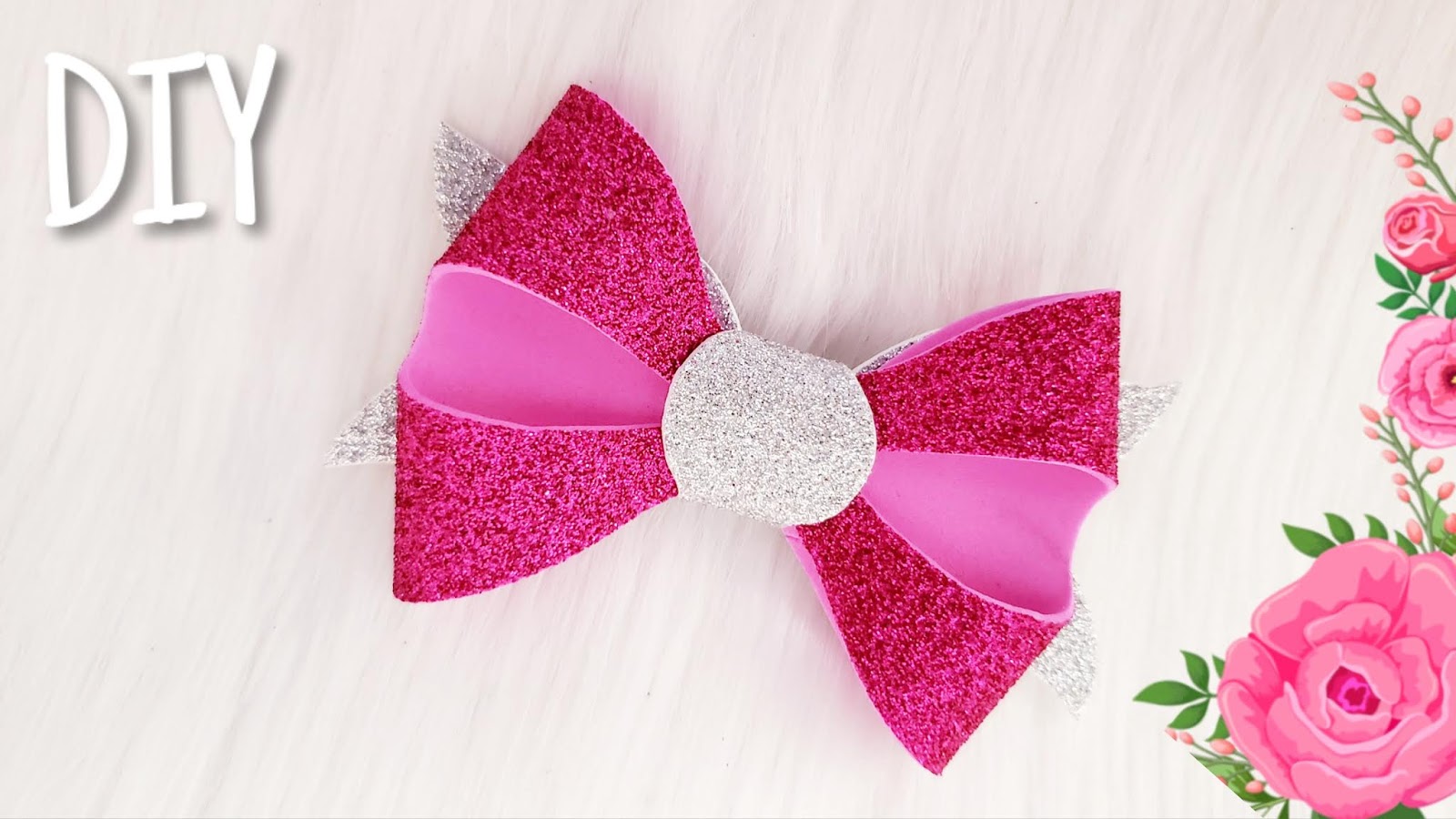 Rosari: Lazo en Foami utilizando tres Moldes