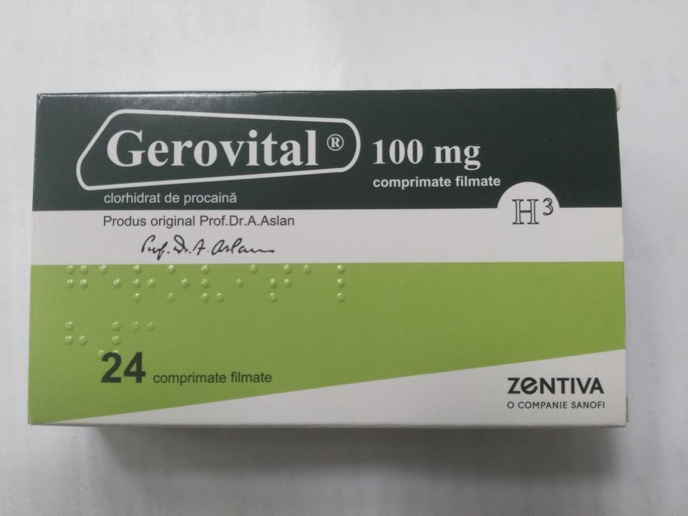 Buy Original Romanian Gerovital H3 Tablets and Injections by Dr Ana ...