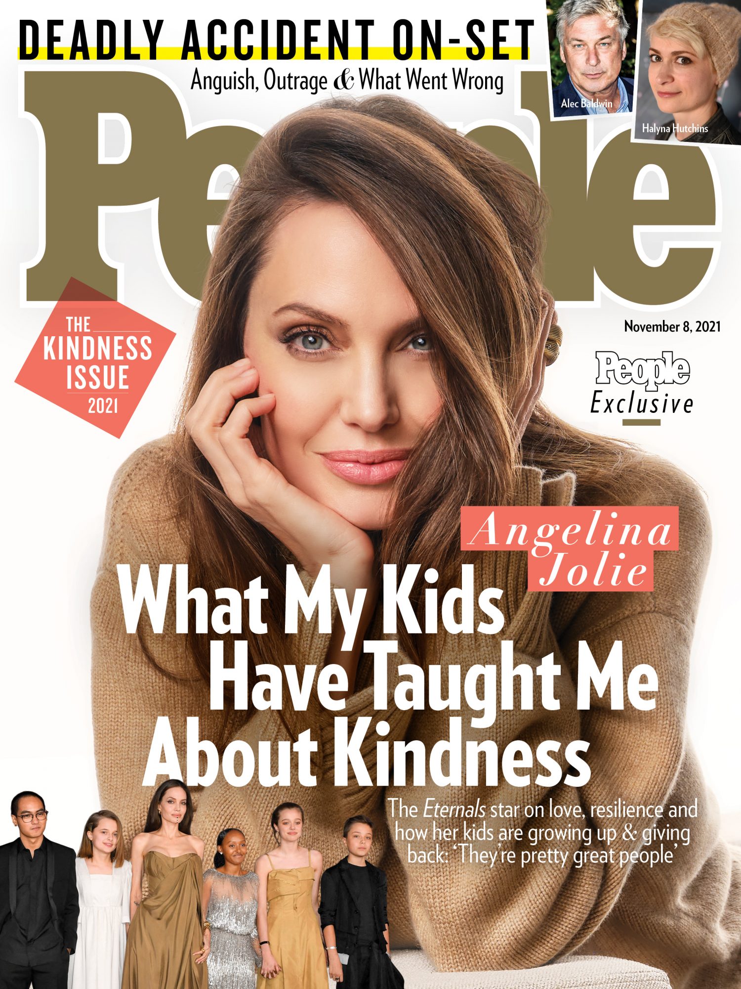 Angelina Jolie concede entrevista para a revista People