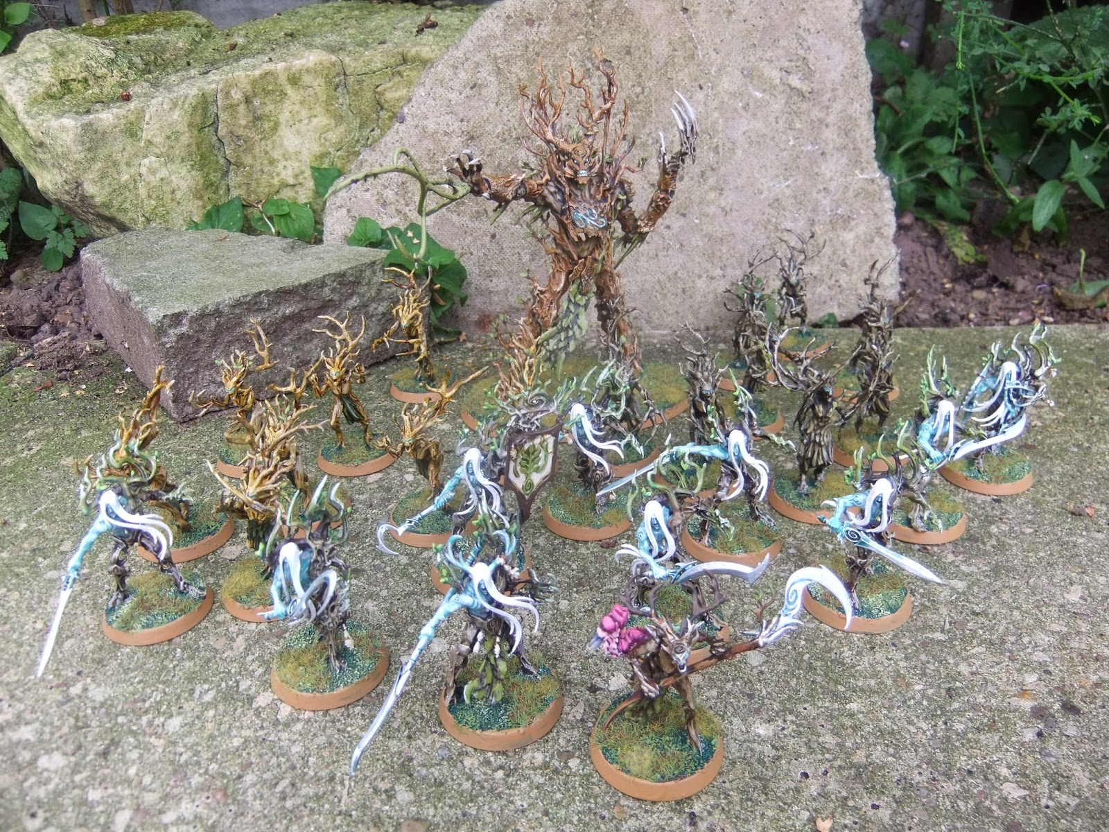 AOS Sylvaneth army painted | Lead Adventure Forum