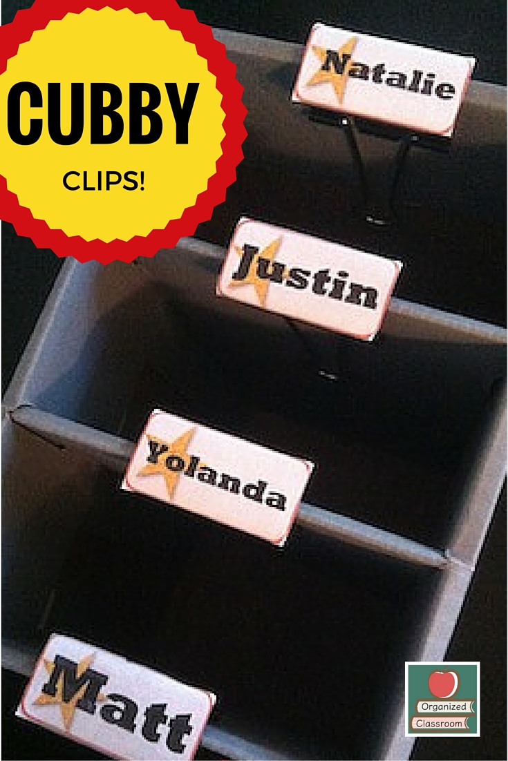 Classroom Freebies Too: Student Cubby Labels