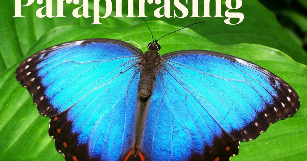 Paraphrasing Enhances Learning