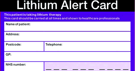 Lithium Therapy ~ Nursing Path