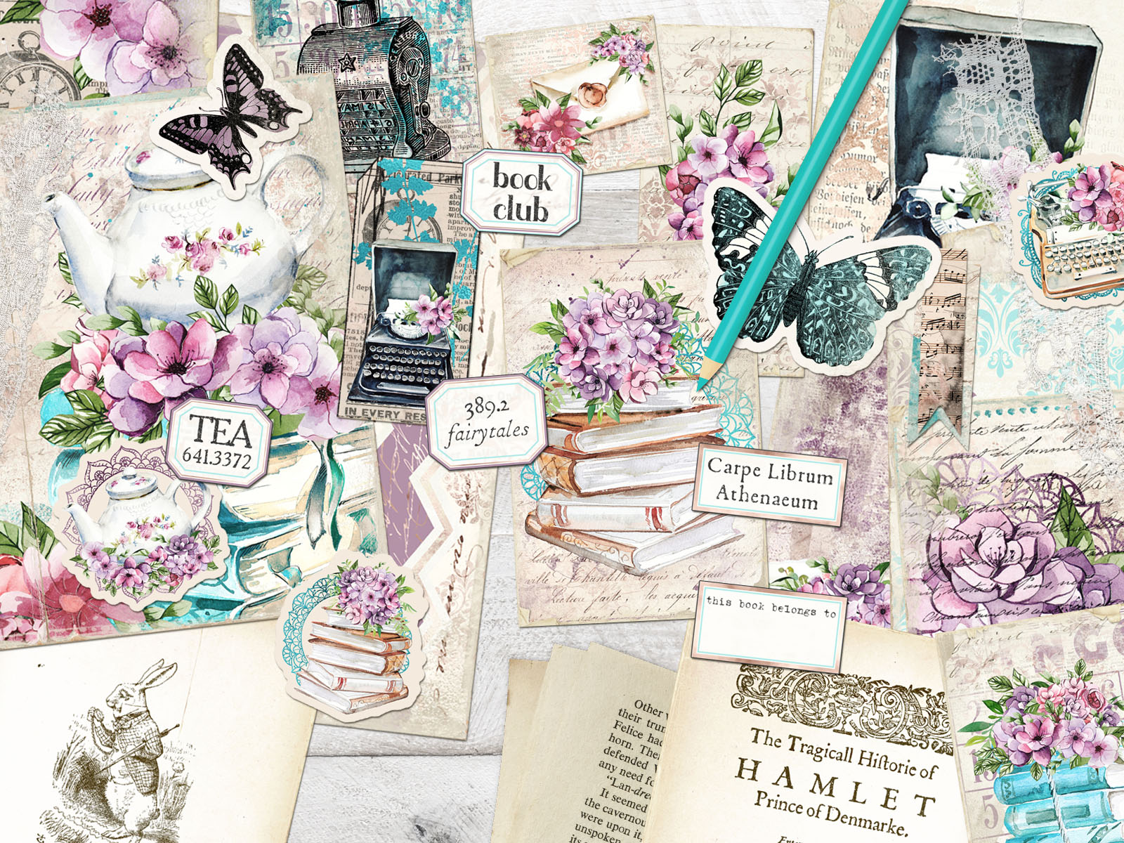 Ephemera Freebies Archive