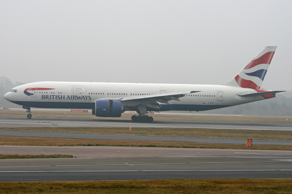 Robert Noël's Photos: British Airways B772 (G-VIIL) at MAN. (Thursday ...